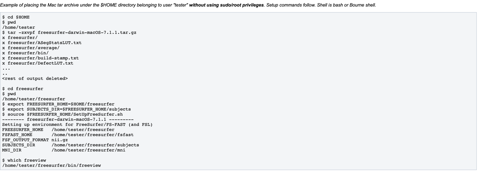 How to Install Freesurfer - Fried Lab